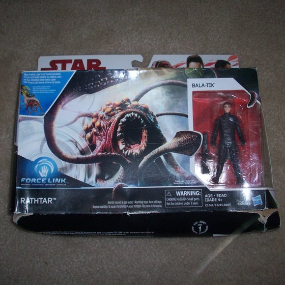 Hasbro | Toys | Star Wars Force Link Rathtar Balatik Action Figure ...